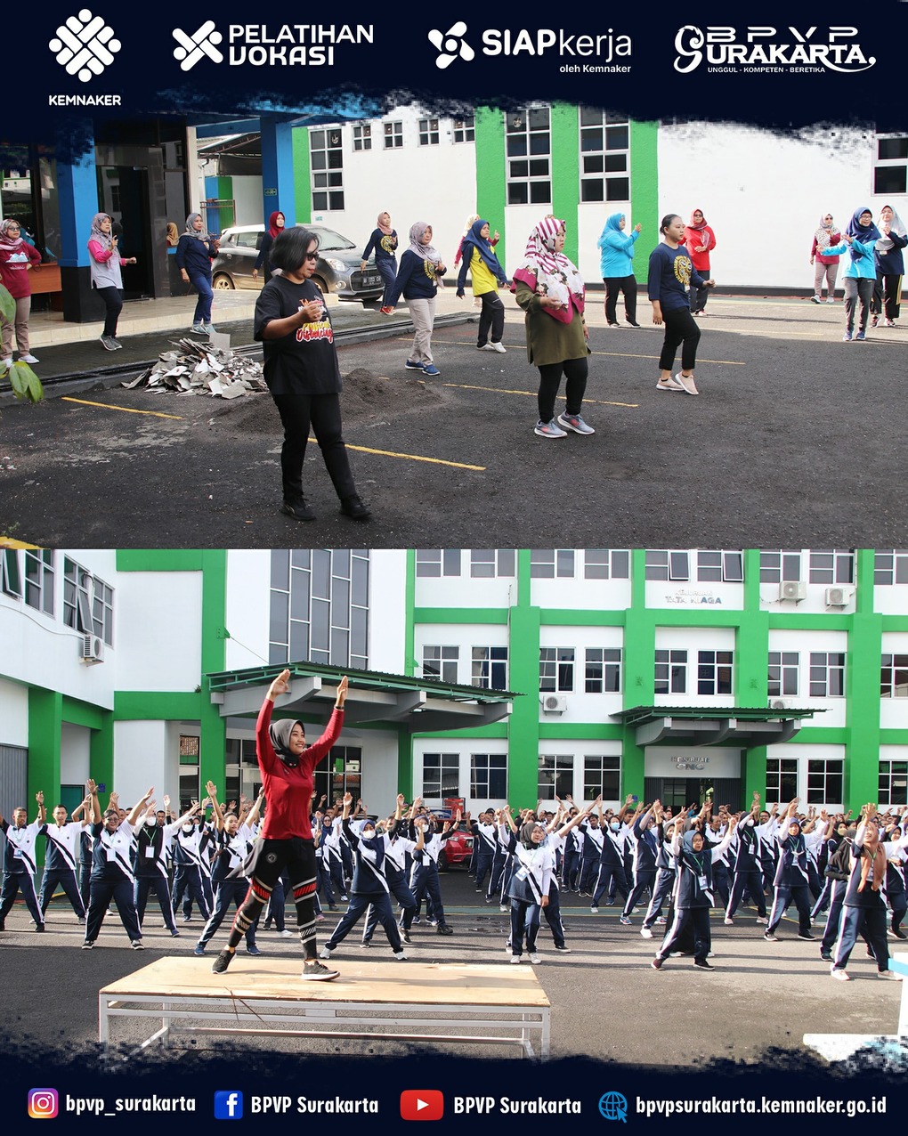 SENAM PAGI BPVP SURAKARTA - Balai Pelatihan Vokasi dan Produktivitas