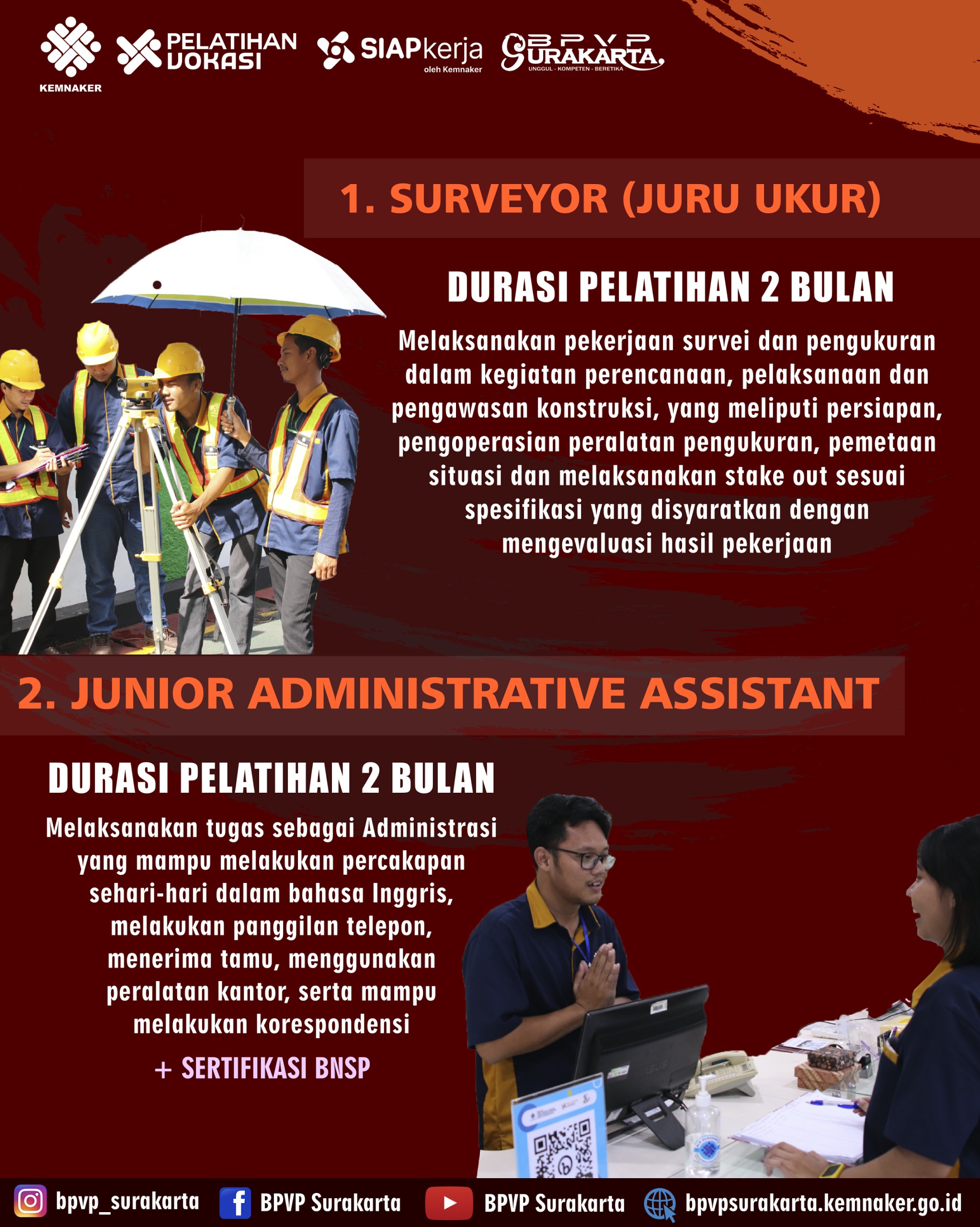 DIBUKA PENDAFTARAN PELATIHAN BERBASIS KOMPETENSI (PBK) ANGKATAN 1 TAHUN ...